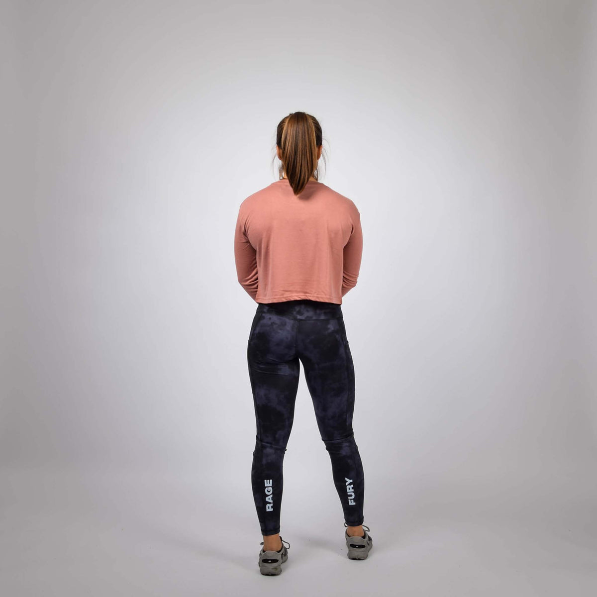 Tshirt Crop Pink Struggle Femme – RAGE N'FURY